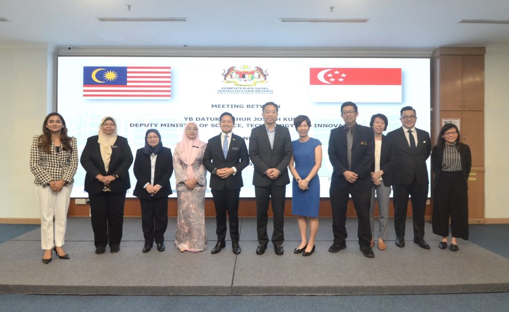 Sesi Mesyuarat Dua Hala Antara YB. Timbalan Menteri MOSTI Bersama ...