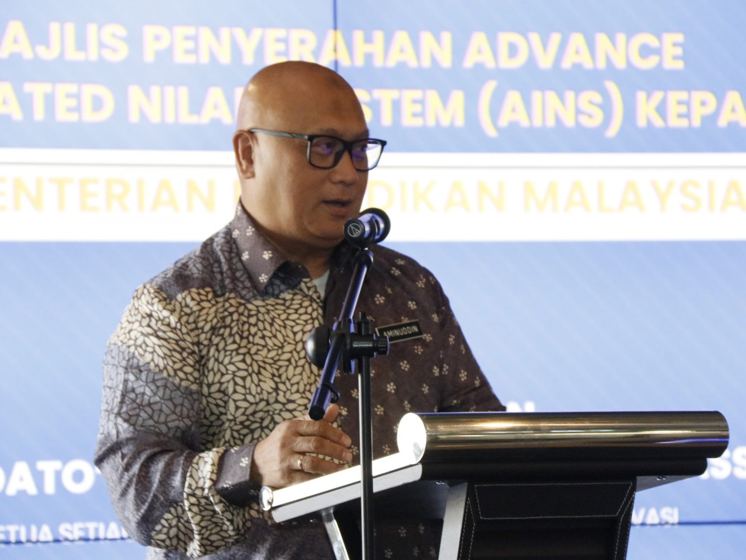 Advance Integrated Nilam System (AINS) kepada Kementerian Pendidikan ...