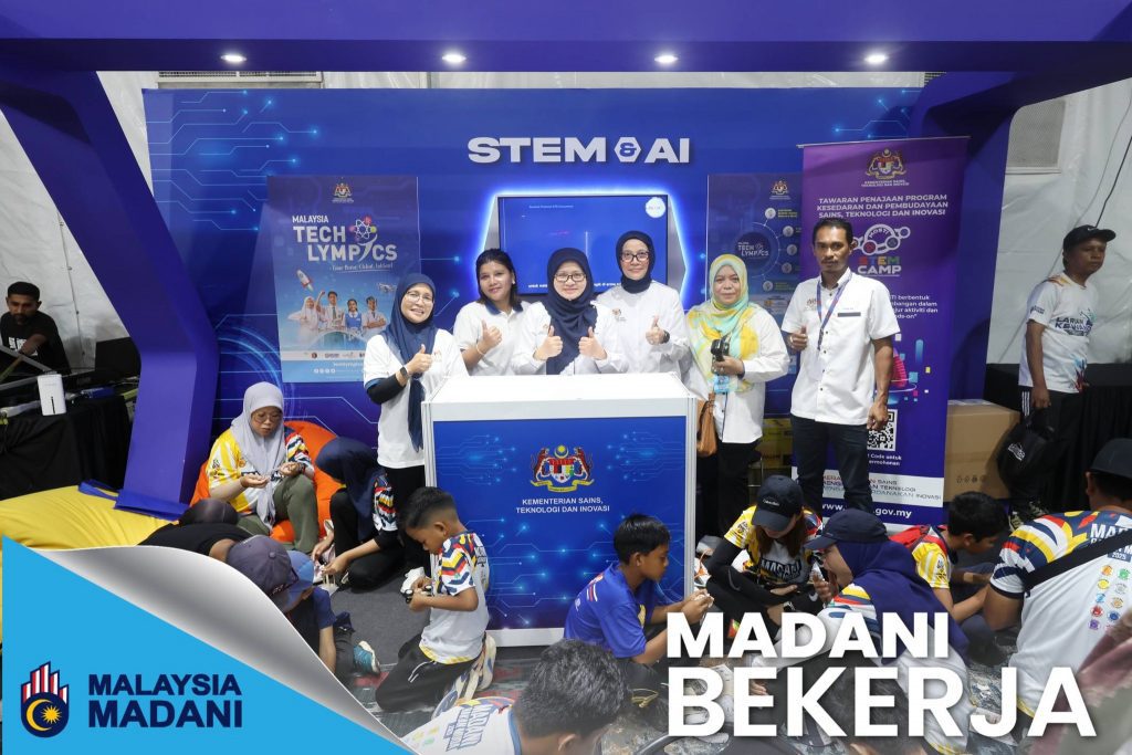 TKSU Tinjau Reruai MOSTI Teknologi STEM & AI di Program Rancakkan ...